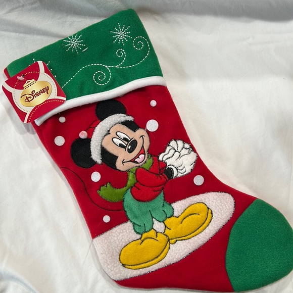 Disney | Holiday | Nwt Disney Mickey Mouse Stocking | Poshmark